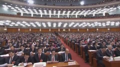十三届全国人大一次会议开幕会