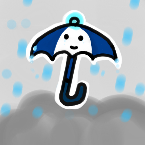 雨伞和卷云 