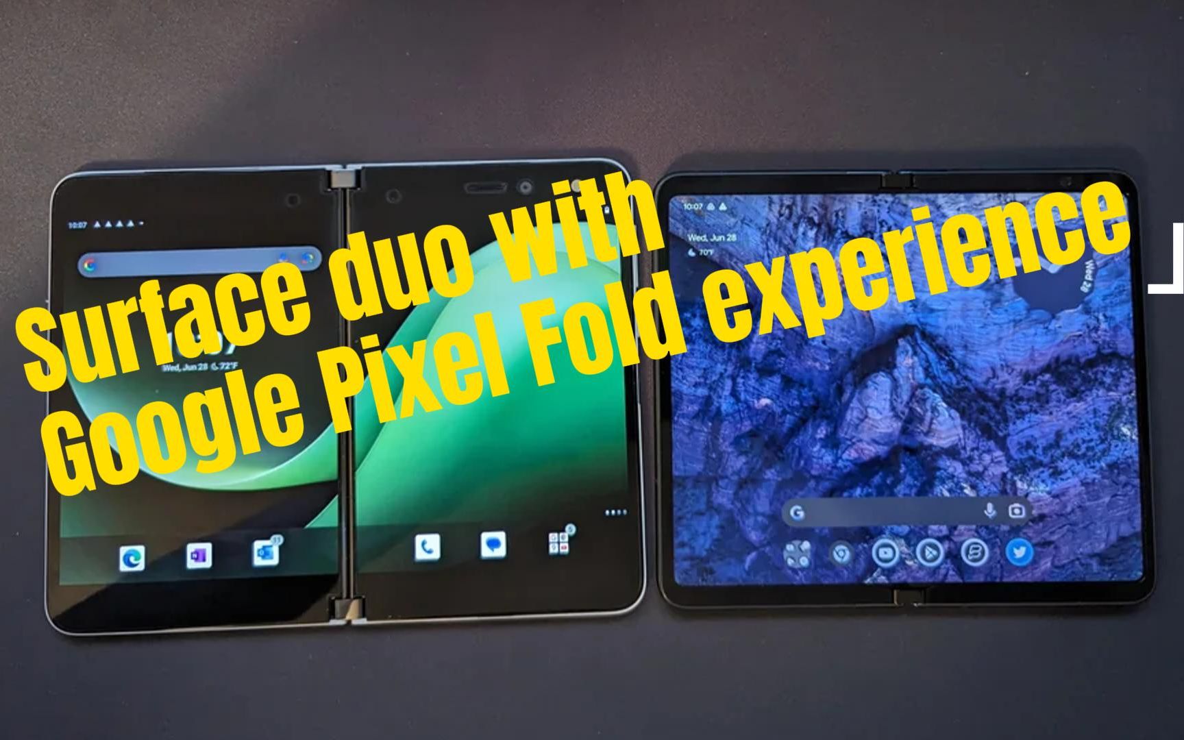 如何在surface duo上安装安卓13,体验Google Pixel Fold