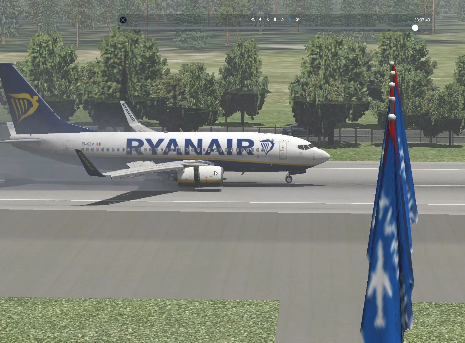 一架737重重地砸在了帕罗机场(世界上最危险的机场之一)_游戏热门视频