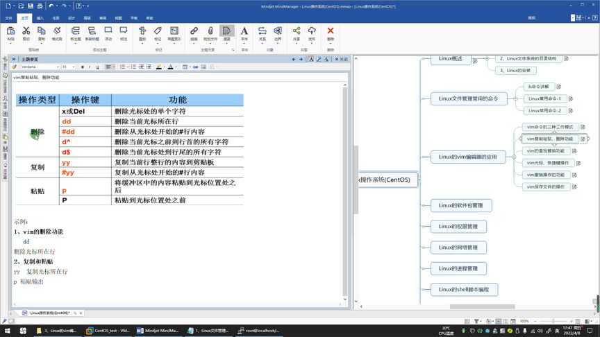 2、Linux的vim编辑器:vim复制粘贴、删除功能