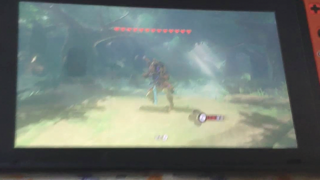 switch 塞尔达传说荒野之息 终于拔完大师剑了