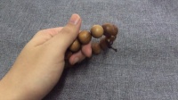 老山檀香木手串15mm14颗
