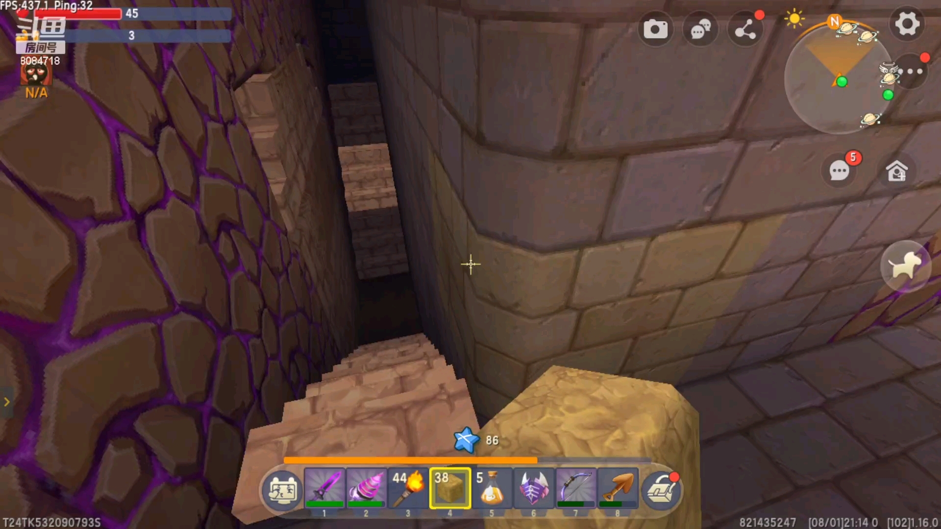 大坏蛋迷你世界新版沙漠遗迹探险实况