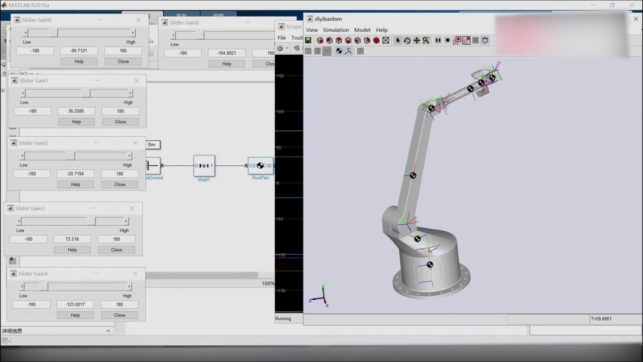 MATLAB机器人仿真+PID控制(simscape+simulink)