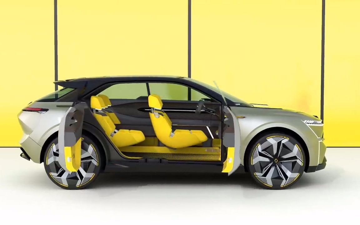 能变形的电动汽车,将轿车、双门跑车、SUV集于一身,有意思