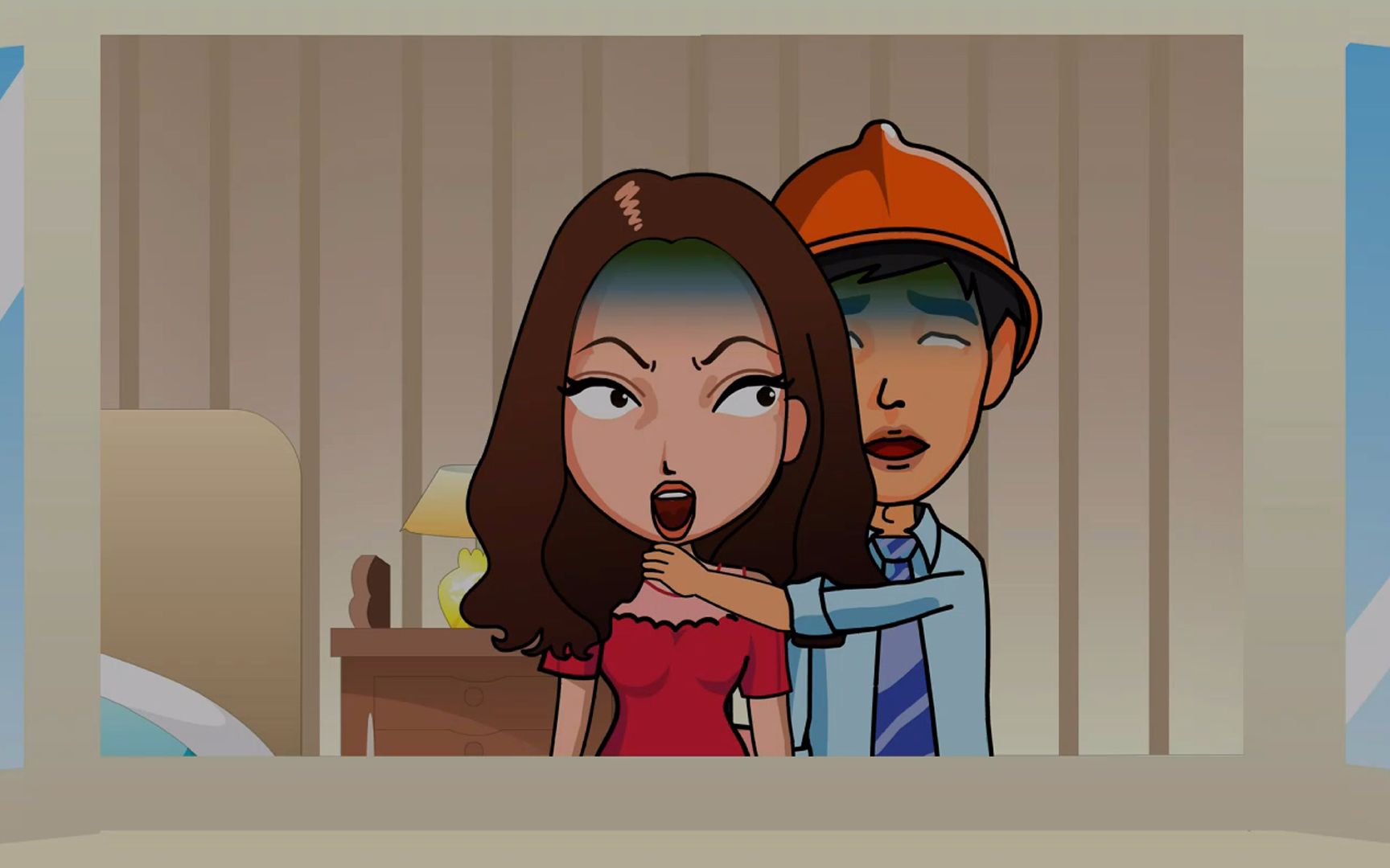 恐怖动画:奇怪!女子明明按照大师的话做了,为什么“他”还没走