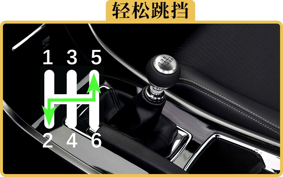 手动挡可以跳着换挡吗?