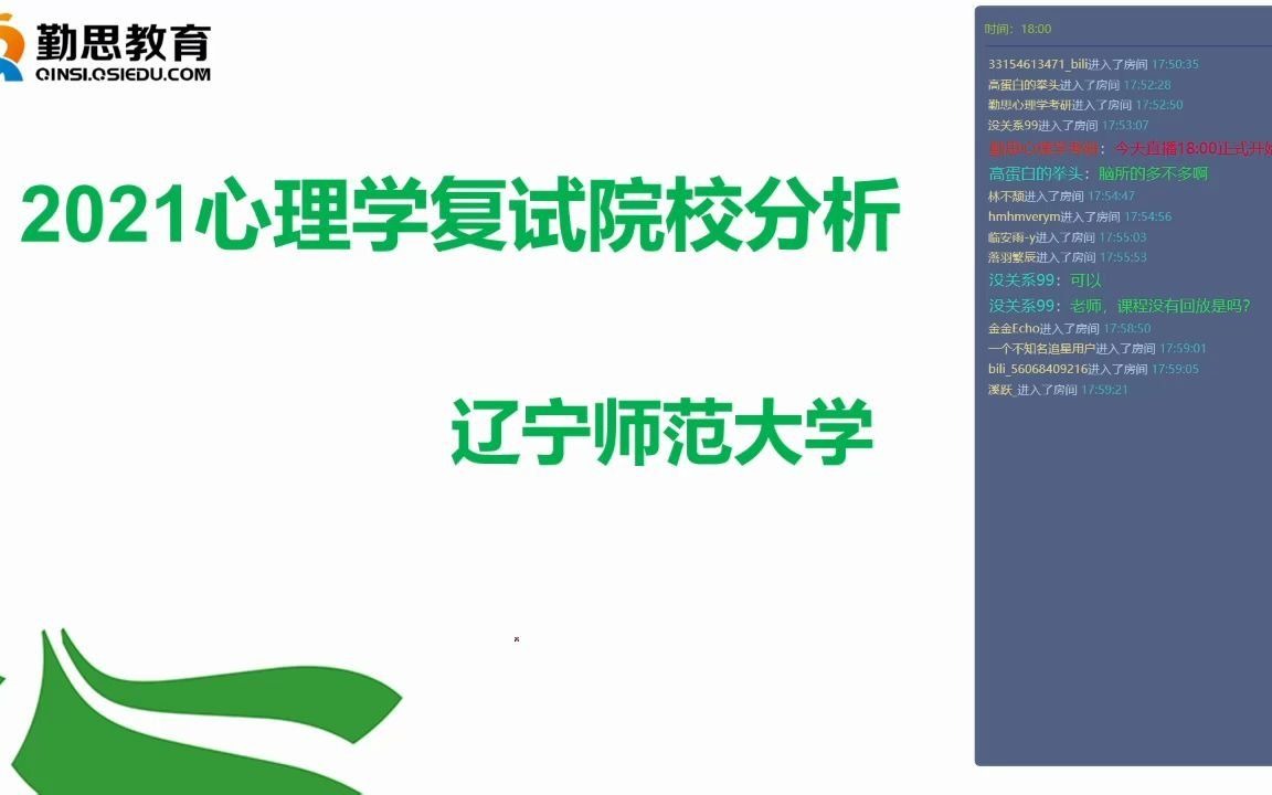 2021年心理学考研北京师范大学专硕复试答疑
