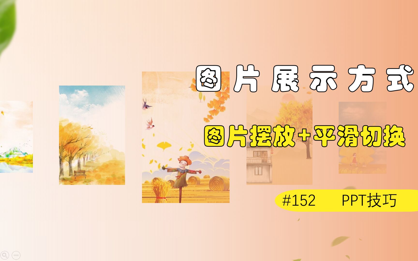 PPT中的图片展示方式到底有多少种?今天再来教大家一种简单的形式...