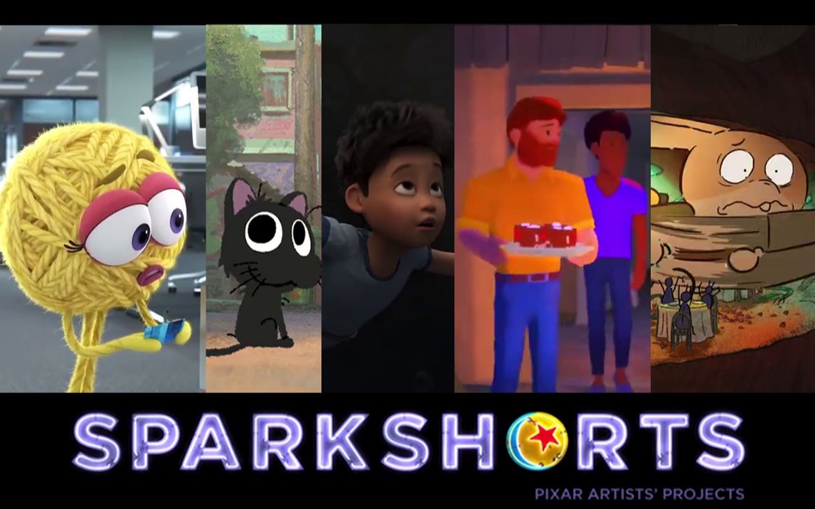 超萌!迪士尼2019-2020八部SparkShorts实验14部动画短系列汇总,长达...