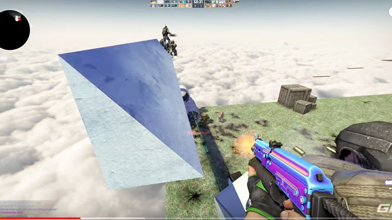 CSGO新玩法之生化模式 全程高能 紧张刺激 个个身法帝！