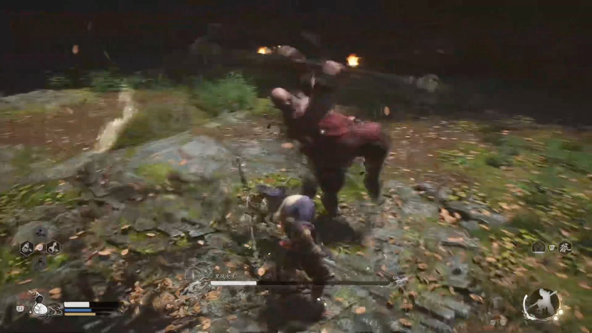 PS5 《黑神话 悟空》什么叫完美闪避啊-战术后仰