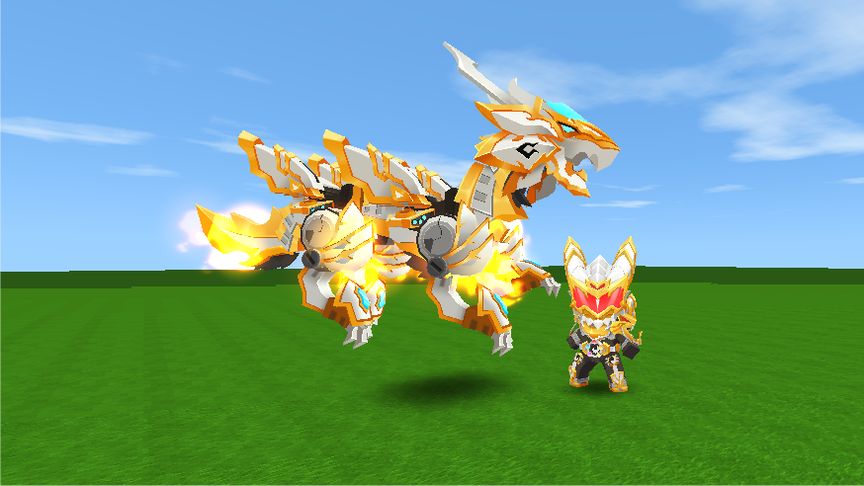 迷你世界:新坐骑帝皇战龙评测