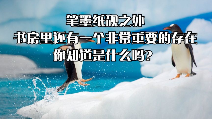 笔墨纸砚之外,书房里还有一个非常重要的存在,你知道是什么吗?