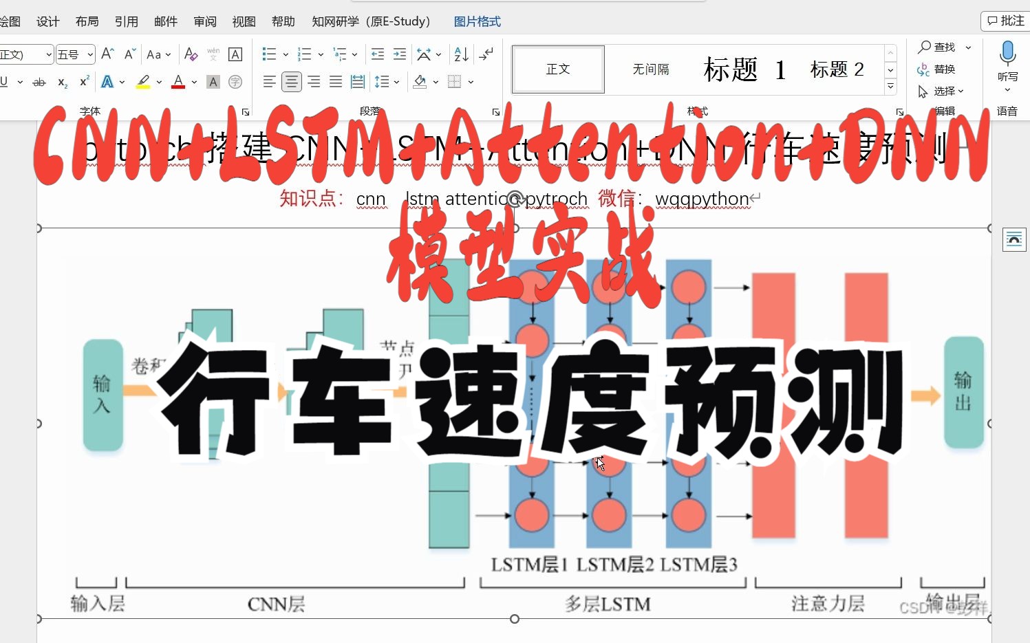 CNN+LSTM+Attention+DNN模型实战:pytorch搭建CNN+LSTM+...