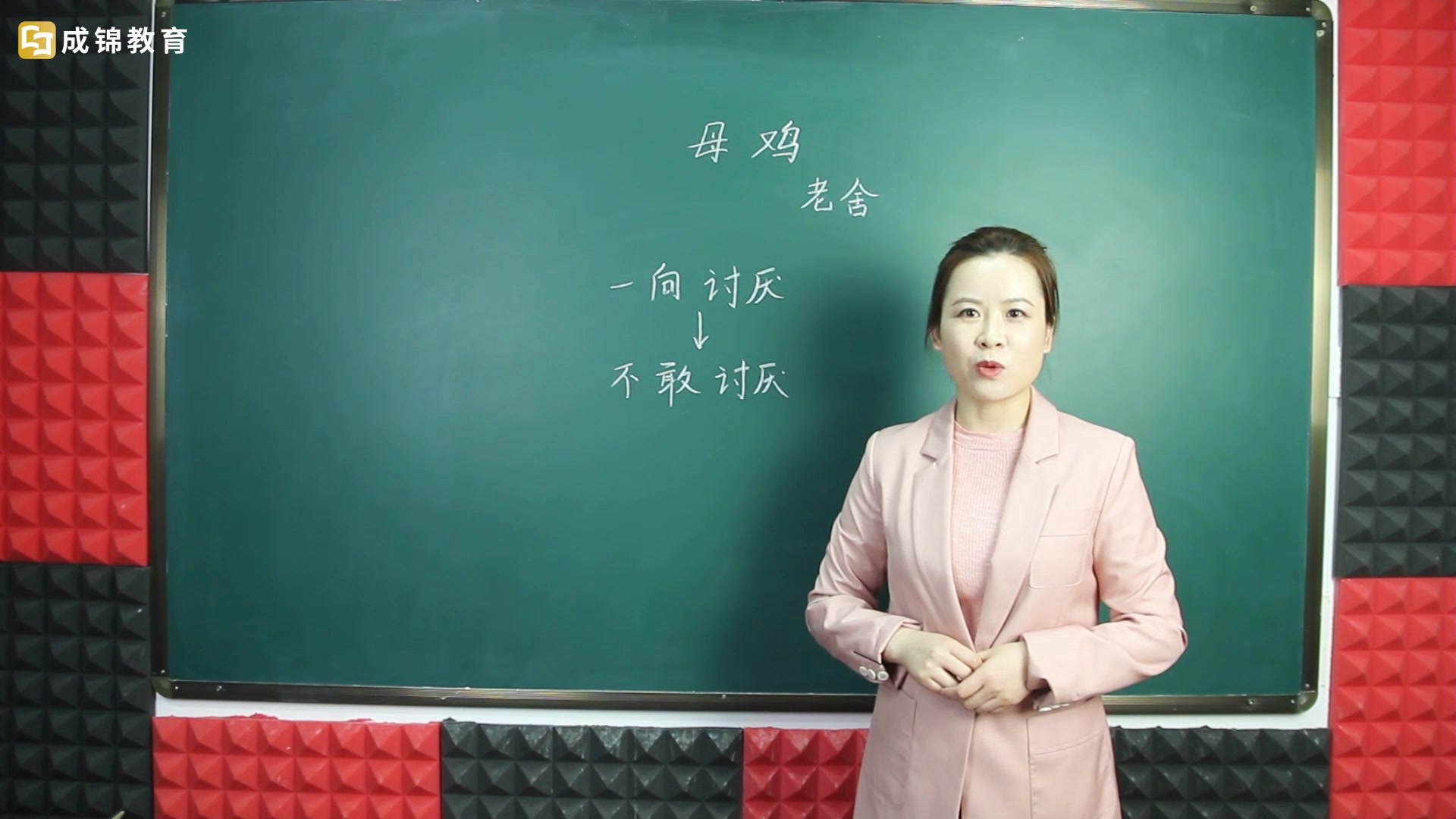 2019下半年教师资格面试-示范课《母鸡》试讲