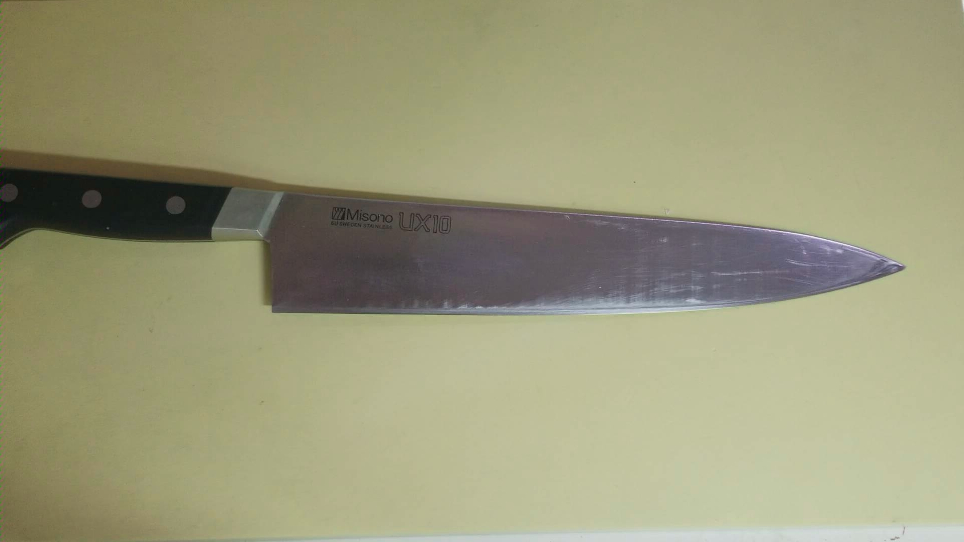 【张三侃刀第八期】这次聊下misono 的ux10 钢270洋牛刀(主厨刀)