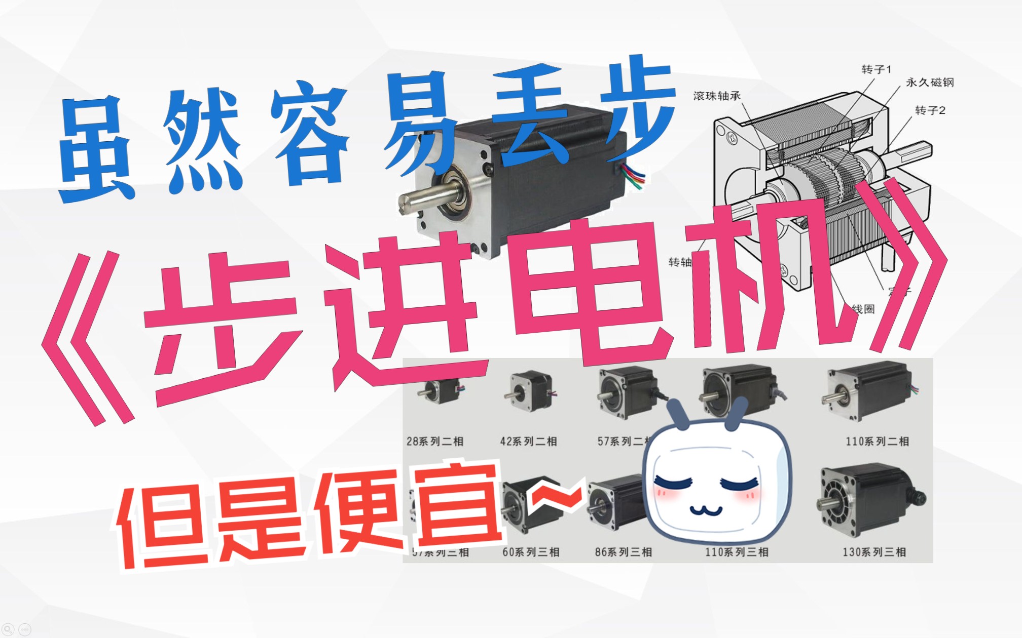 机械设计 | 步进电机 vs 伺服电机 !