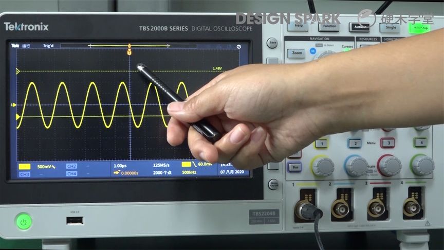 示波器百科学堂第三讲:千里之行,始于足下—如何抓取一个正弦波