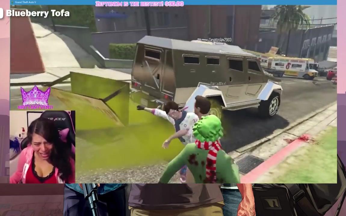 国外美女游戏主播,直播时遭实况强奸