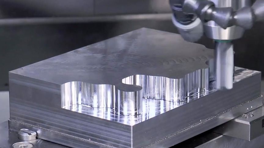 顶级机床配合CAM软件,堪称完美