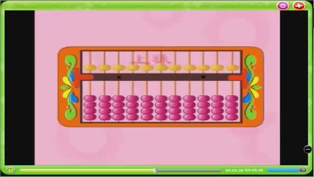 看动画片就可以学习珠心算ߘ�ߘ�ߘ