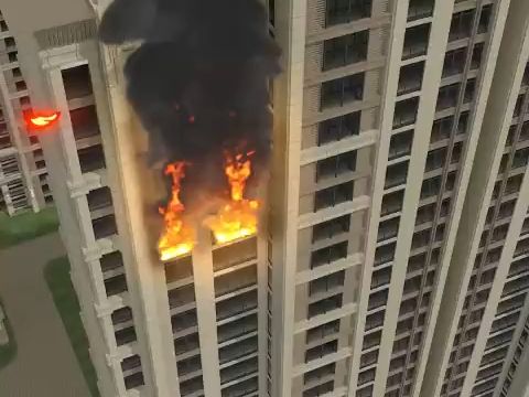 高层发生火灾时，正确的逃生方法是什么