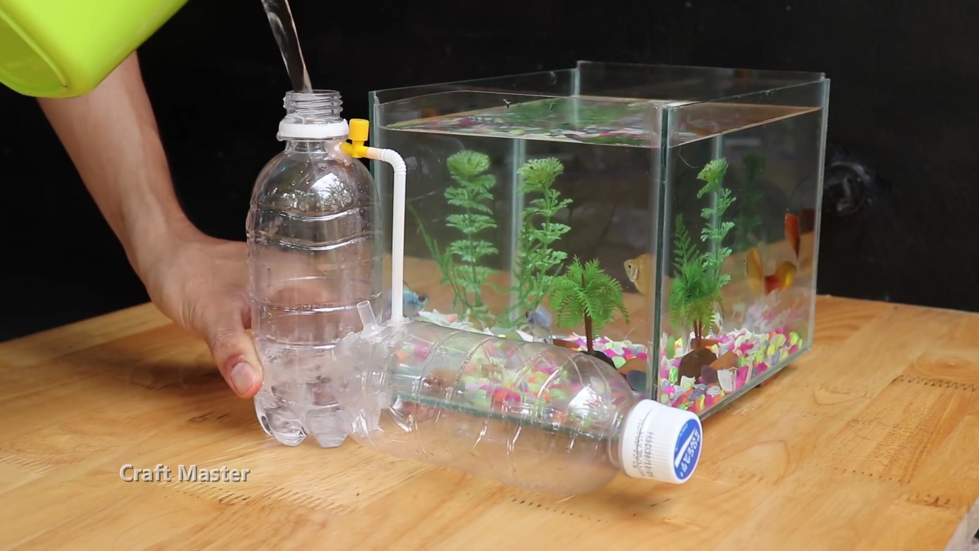 水族鱼缸用自由能水泵-不用电自动即可抽水