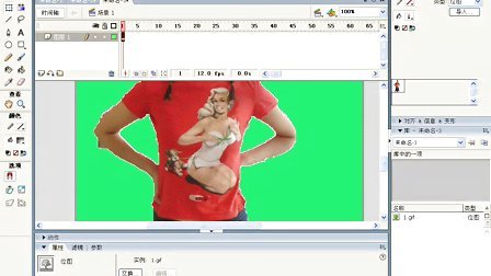 做一个FLASH动画,实例视频教程,13
