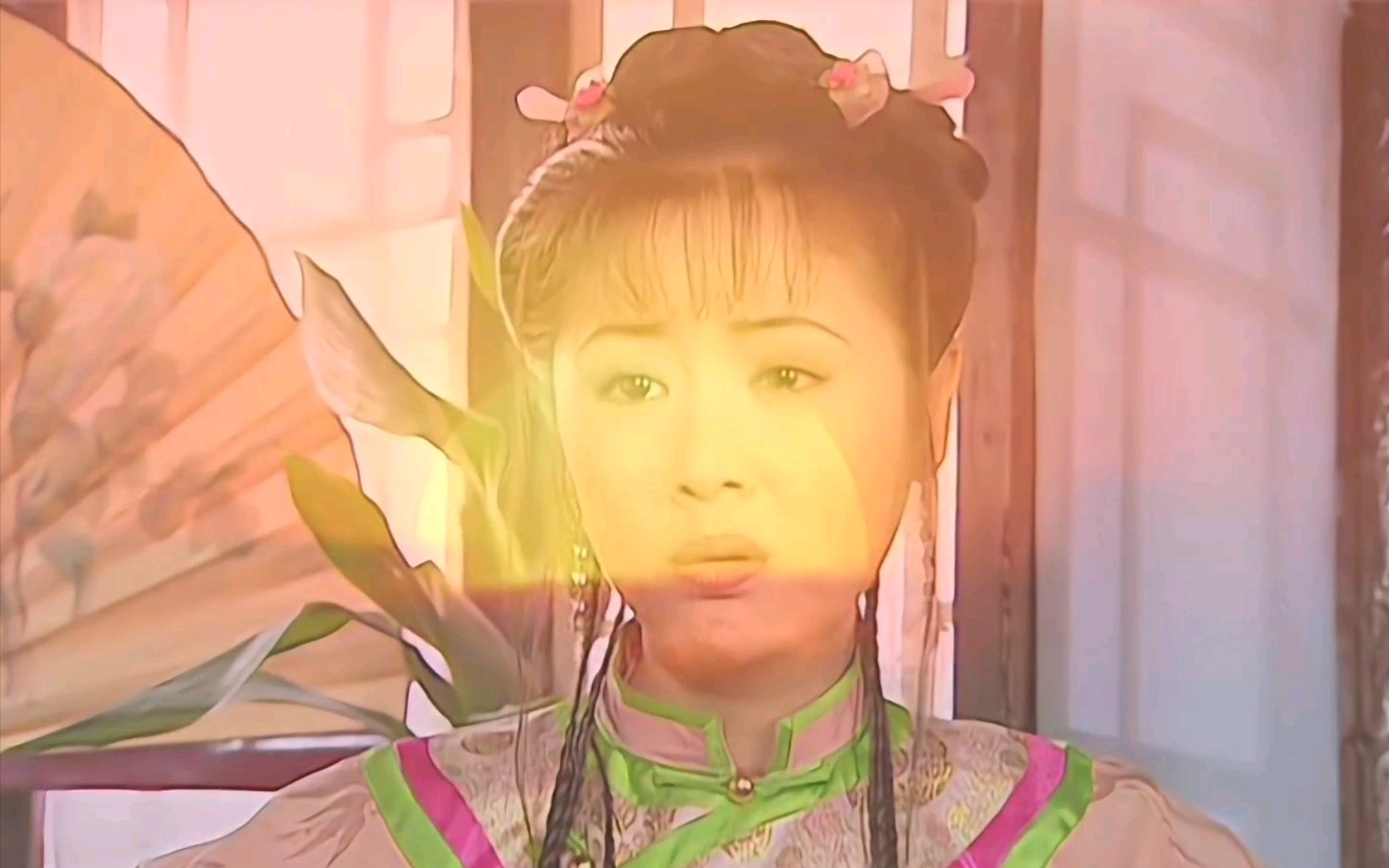 还珠格格——单曲循环《梦里》。紫薇:我最多唱一宿