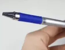 皮带打孔怎么打? 一支笔解决