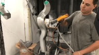 COLO-668静电喷涂机-客户喷涂工件视频分享