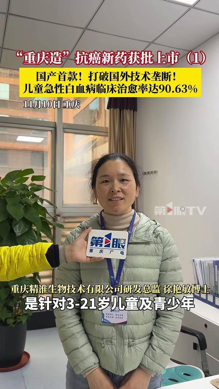 #重庆造抗癌新药获批上市国产首款!填补了我国在该疾病领域的临床...