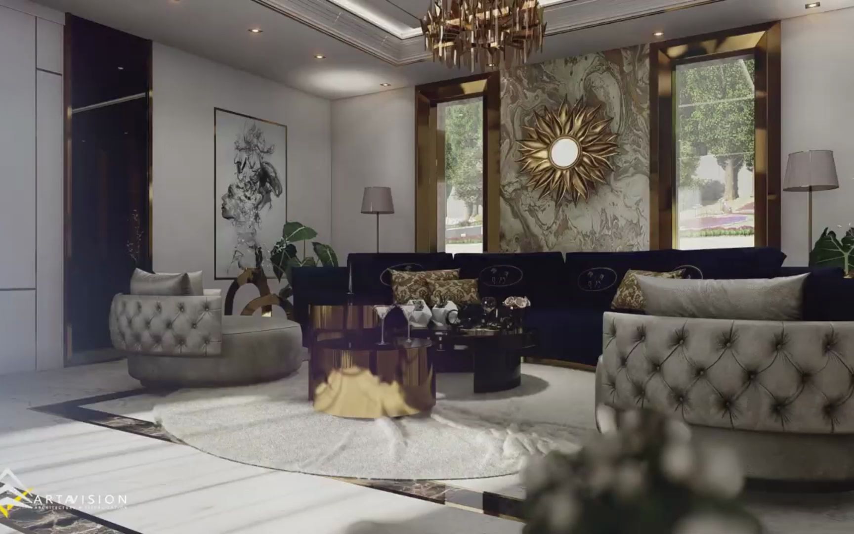 来自油管大佬的lumion室内动画 这光感 牛