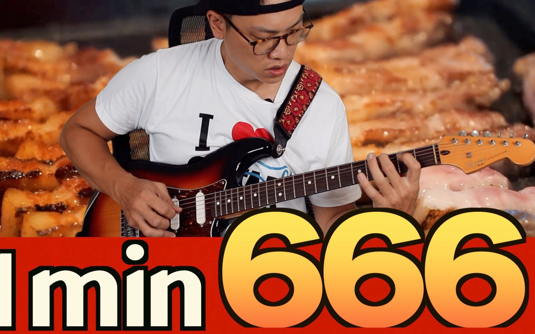 一分钟学吉他|一直六度一直六度一直六度 1 min guitar 6th interval lick ...