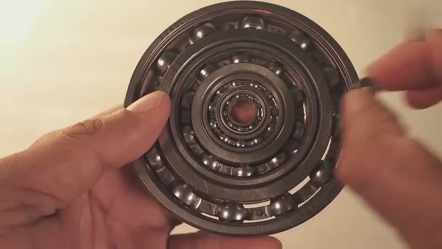 为什么说进口轴承贵,看完这个告诉轴承的旋转时间 你就知道了
