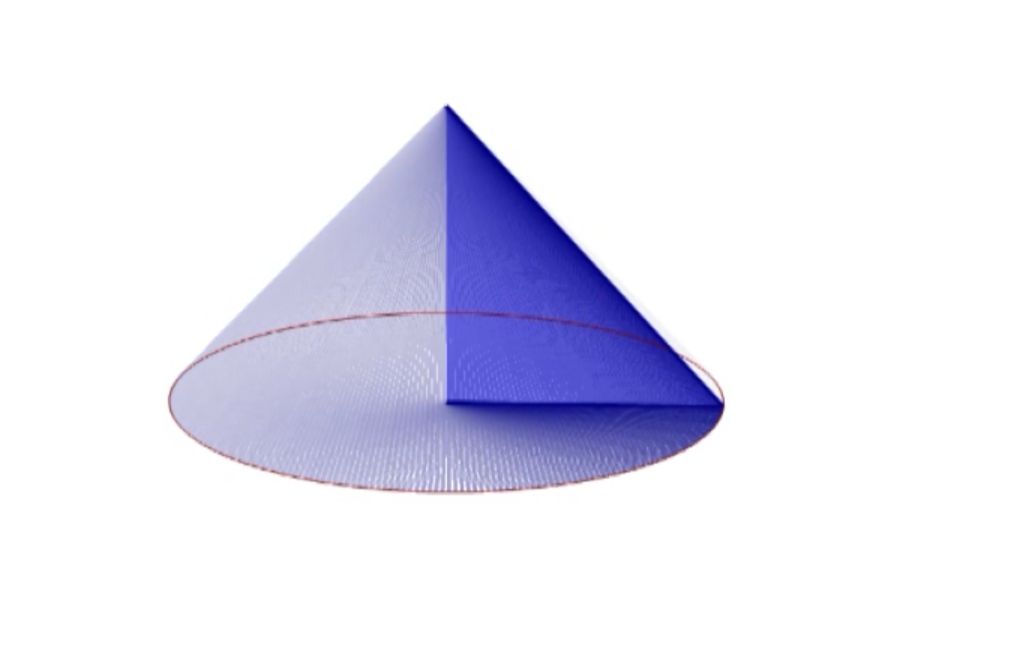 【几何画板】制作一个面动成体模型——圆锥