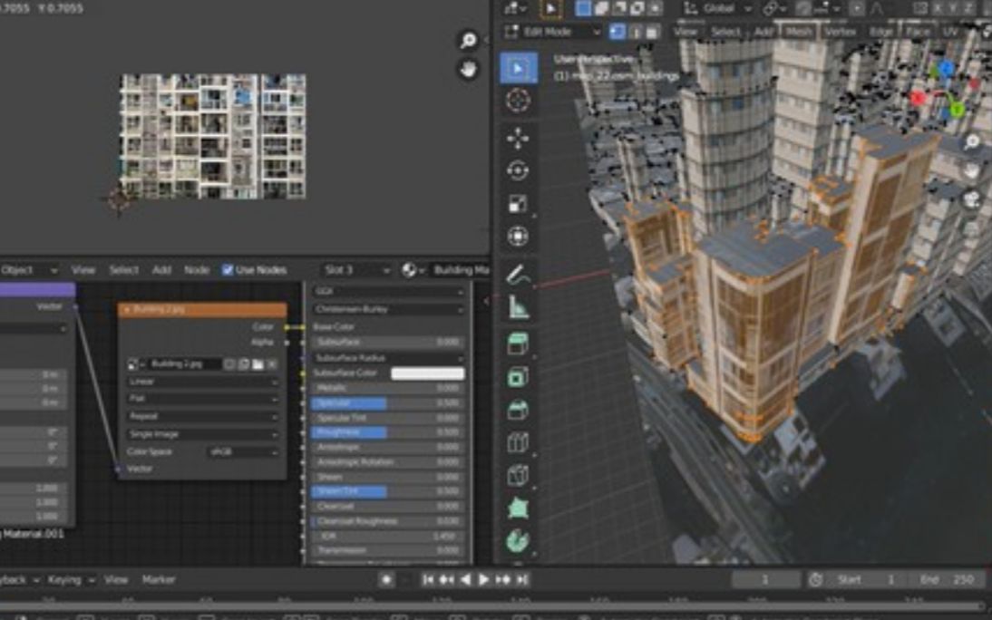 【中文字幕】Blender城市建筑景观建模大师级训练视频教程 RRCG...
