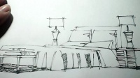11 室内设计手绘表现技法 线描单体组合练习(二)