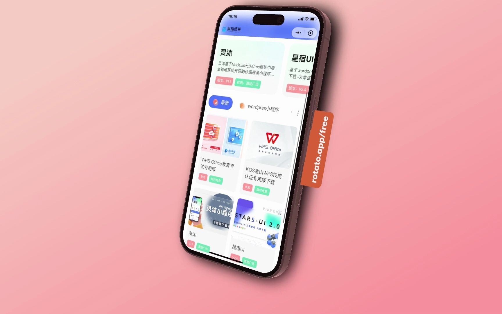 灵沐V2.0---Strapi框架开发流量主变现小程序支持抖音微信QQ小程序