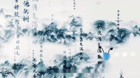 S4668《墨梅》歌曲MV古诗朗诵水墨中国风背景视频素材