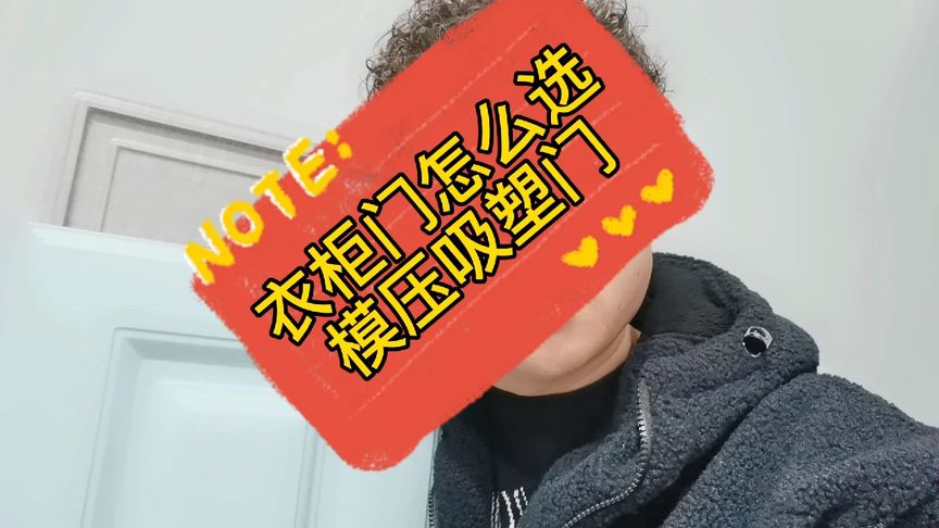 #装修#大话装修#西安装修#衣柜门怎么选之模压吸塑门