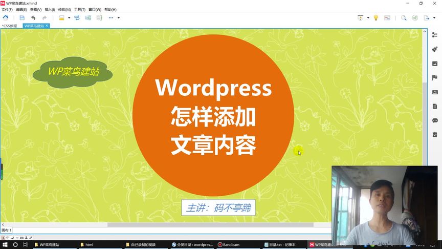 WP菜鸟建站02:怎样在wordpress后台添加文章?#学浪计划#