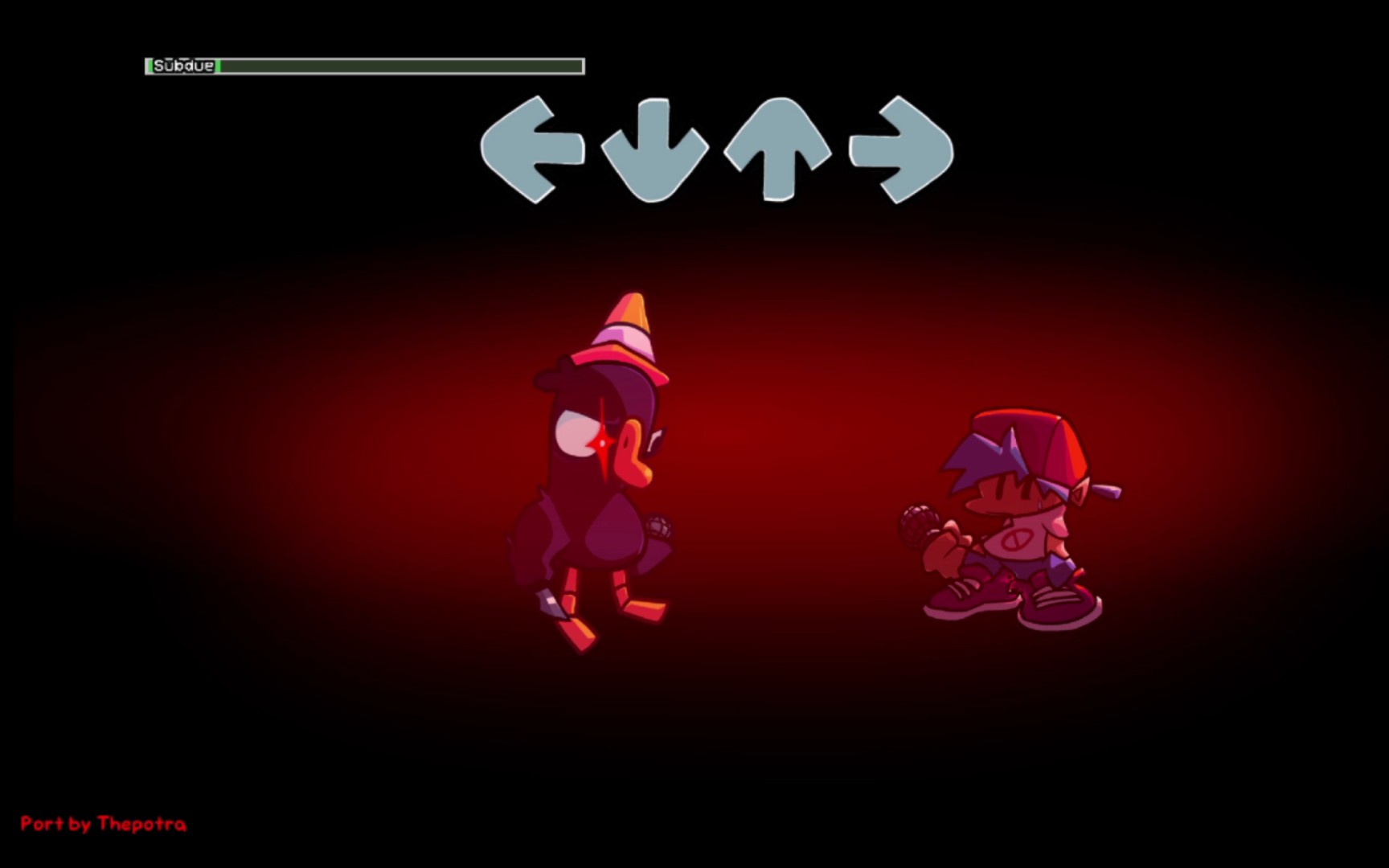 FNF内鬼v4小黑(鹅鸭杀版)_音游热门视频