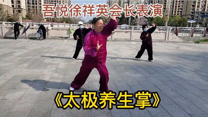 《太极养生掌》坚持做能通经络通气血!健身养生的功能!