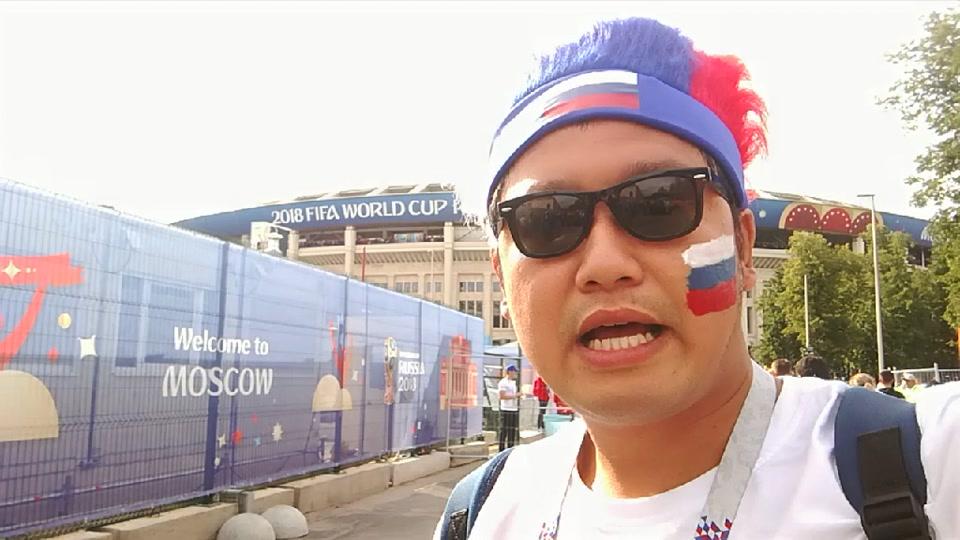 俄罗斯世界杯开幕式入场