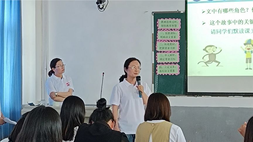 七贤镇小学语文素养教学研讨活动