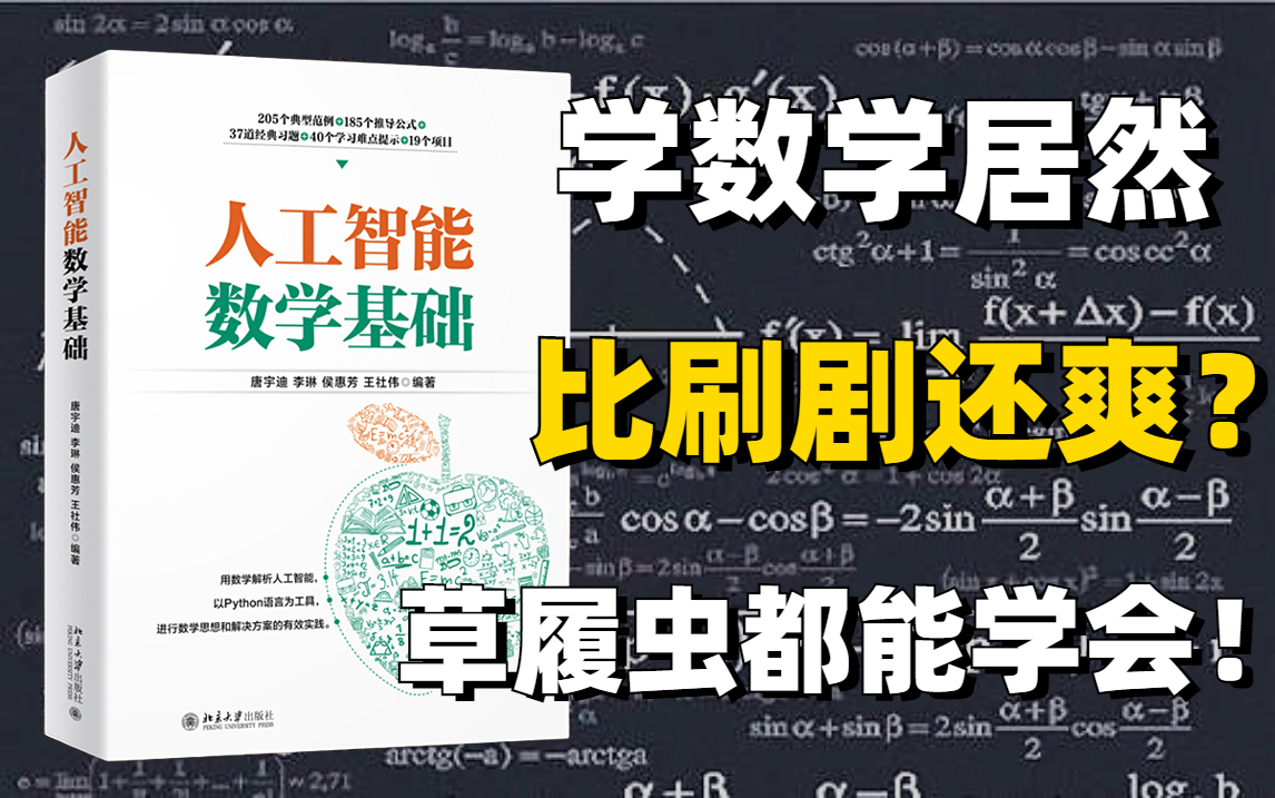 ...被计算机博士轻松教会了,讲课浅显易懂绝对小白的福音!—机器学习/...