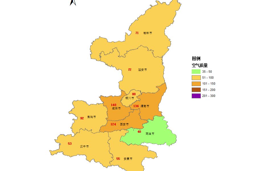 使用ArcGIS制作可视化时间滑块城市空气质量动态地图,不用编程就...